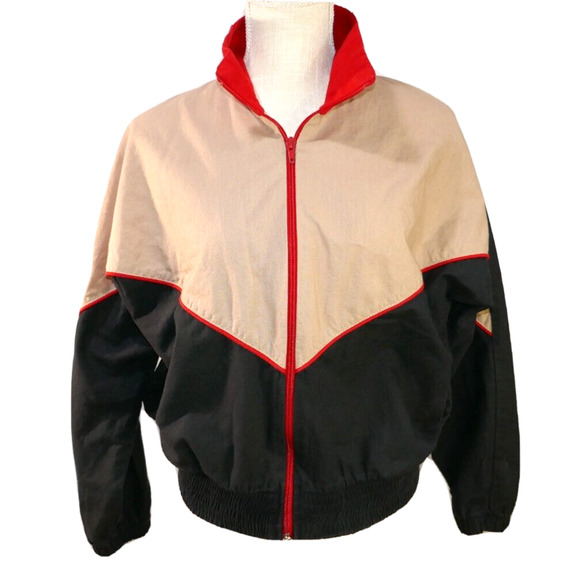 Petites by Alice Martin | Jackets & Coats | Vintage Multi Color Track ...